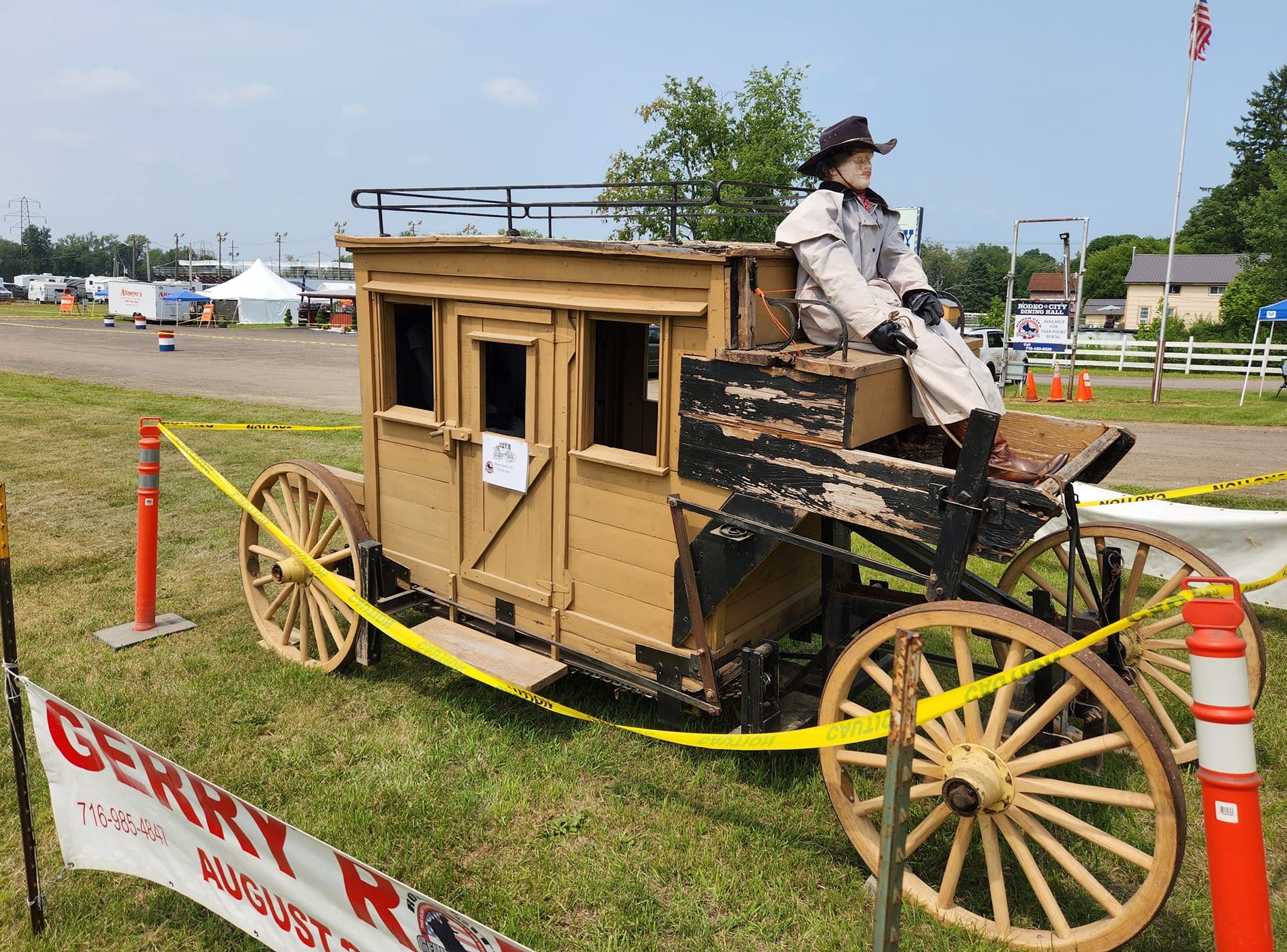 Stagecoach replica at Gerry Rodeo | News, Sports, Jobs - Observer Today